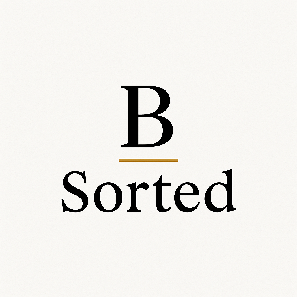 B Sorted: Your Partner in Clarity and Calm